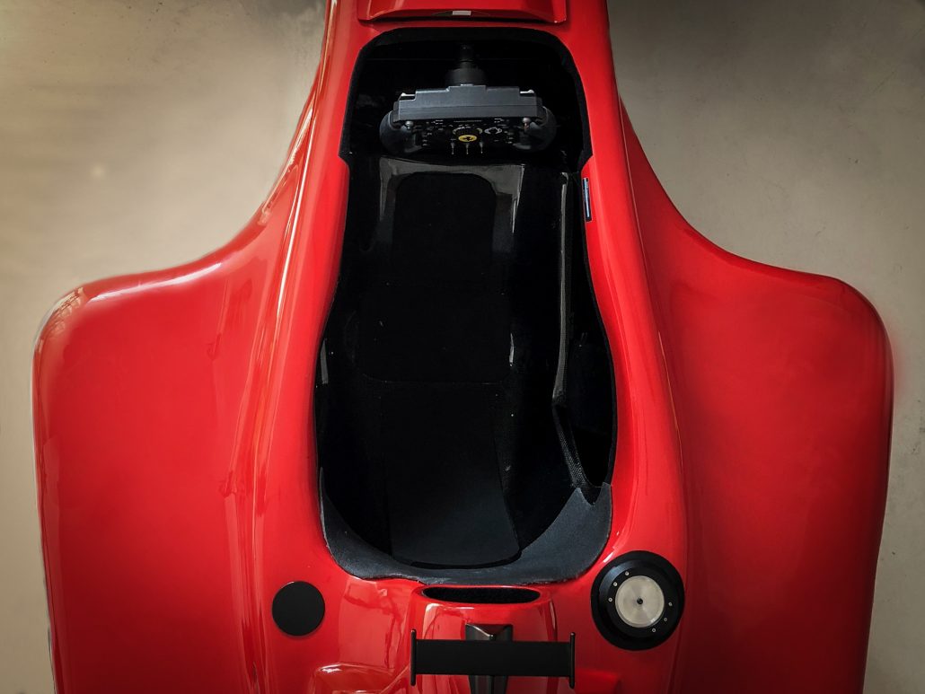 Simulatore Formula 1 Full Motion su 3 assi, simulatore guida professionale